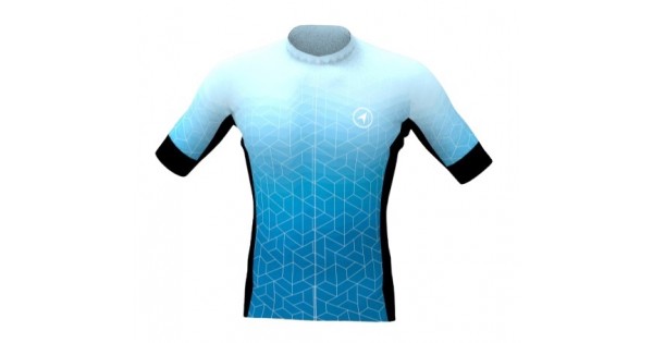 Buy ACTUO speed Racer Fit Men Cycling Jersey Infinity Blue Online in ...