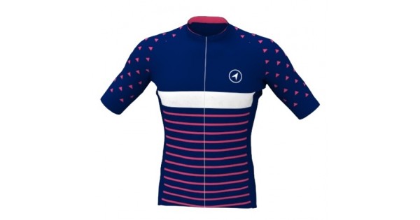 Buy ACTUO speed Racer Fit Men Cycling Jersey Infinity Blue Online in ...