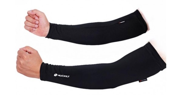 Buy Nuckily MC-E274 Multifunctional Outdoor Cycling Arm Sleeves Black ...