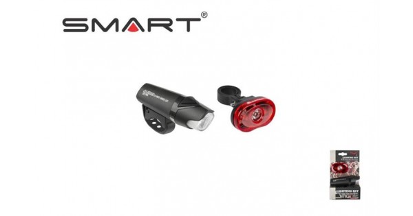 Buy Smart Cycle Front & Rear Light Black Online in India | wizbiker.com