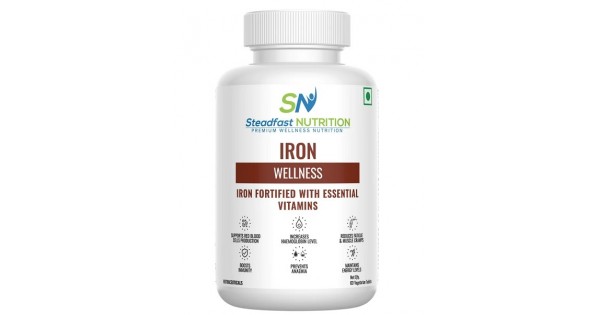 Buy Steadfast Nutrition Wellness Iron Fortified with Essential Vitamins ...