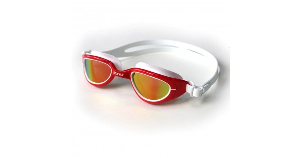 Buy Zone3 Attack Goggles Swimming Polarized Lens Red-White Online in ...