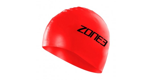 Buy Zone3 Silicone Swimming Cap Red Online in India | wizbiker.com